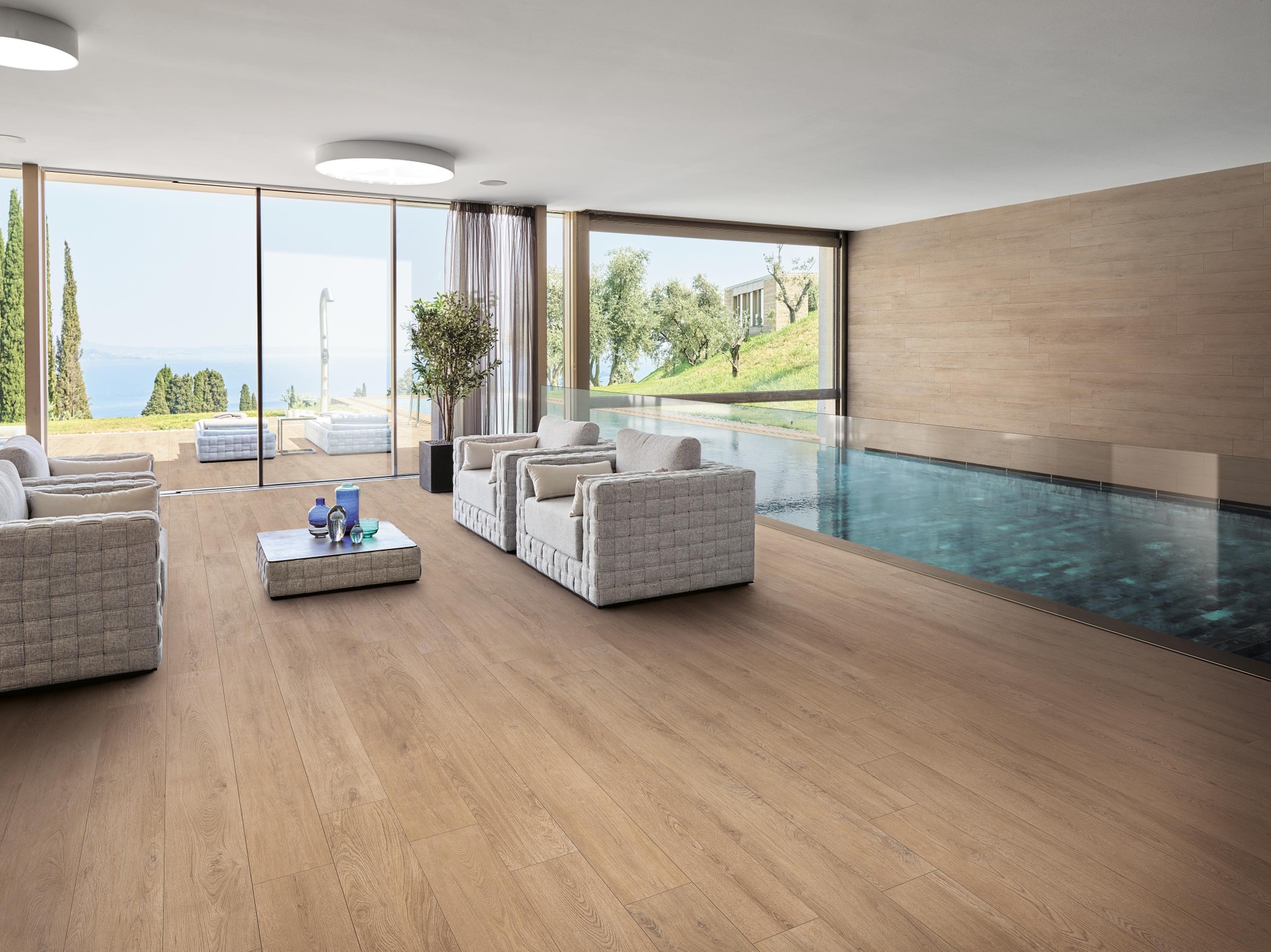 Nid - Natural Oak Wood Look Porcelain Tiles - Atlas Concorde