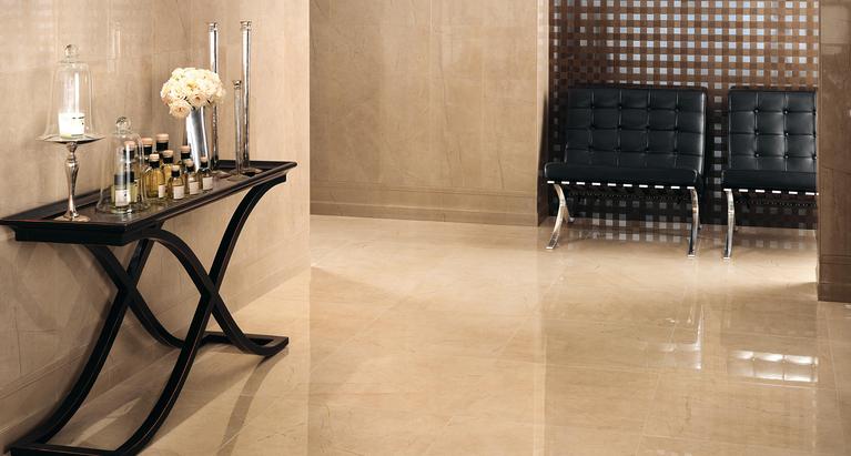 beige marble effect tile