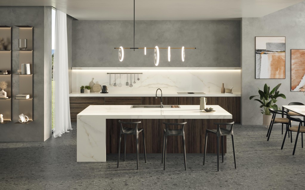 Kitchen worktops: porcelain kitchen countertops | Atlas Concorde