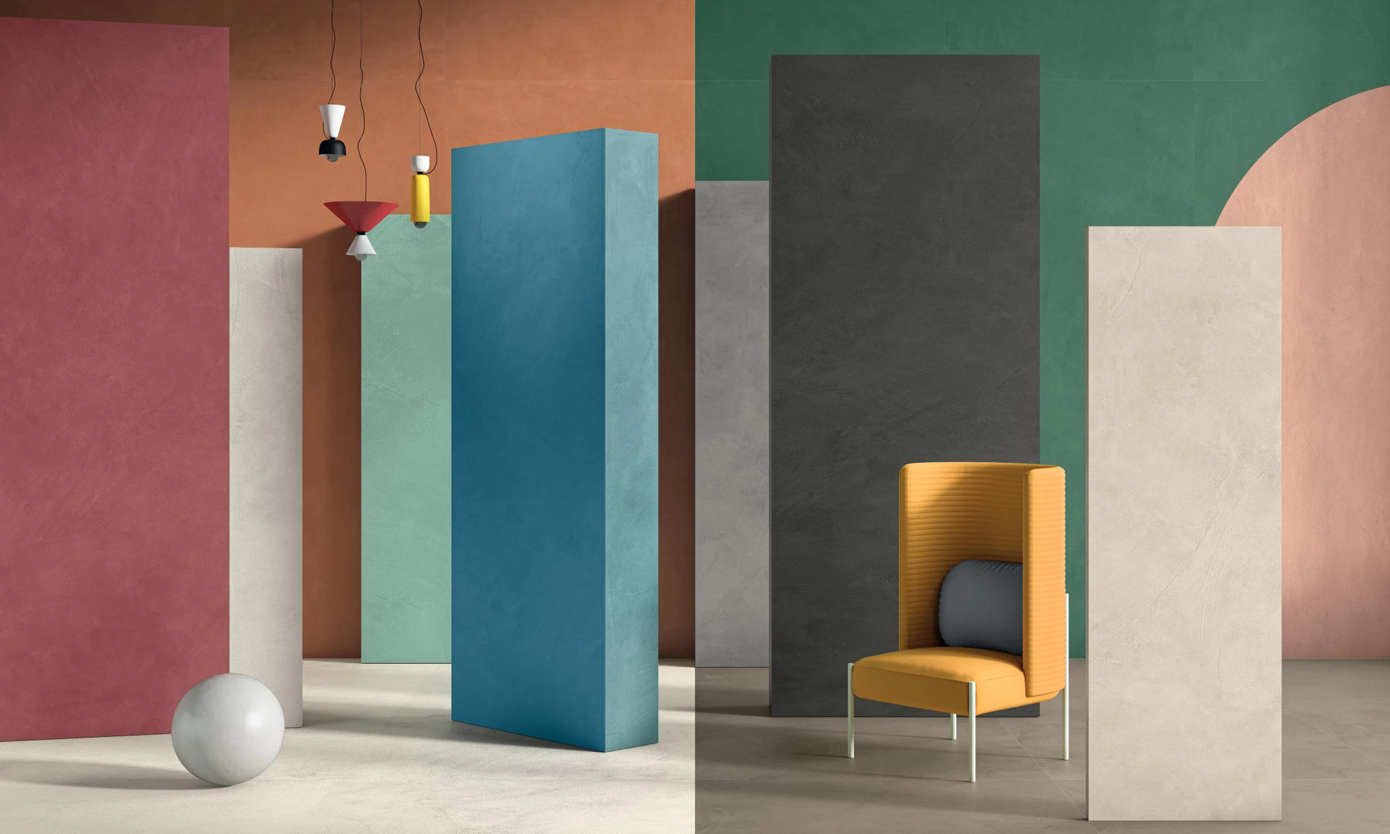 Porcelain Tiles and Design: the role of Color in Ceramic Tiles