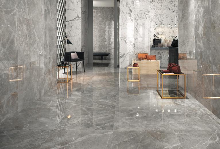 grey marble flooring