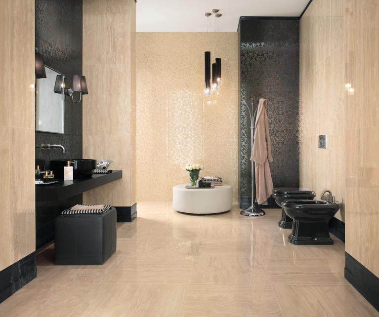 beige marble effect tile