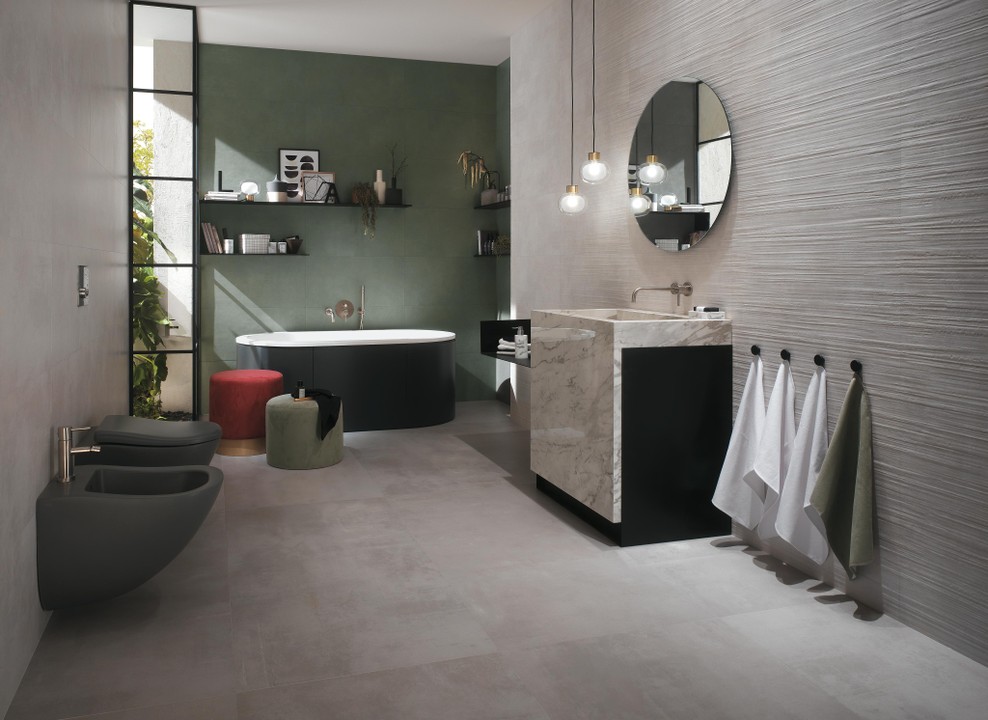 Boost - Concrete-Effect Porcelain Tiles - Atlas Concorde