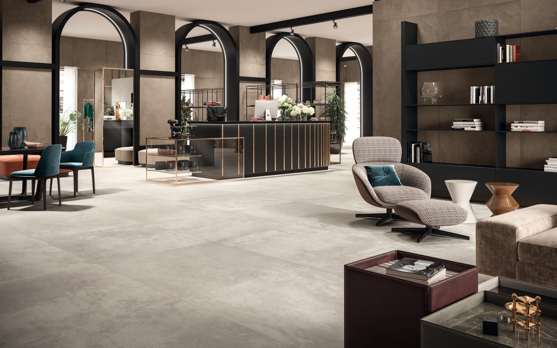 Raw - Concrete-Look Porcelain Tiles - Atlas Concorde
